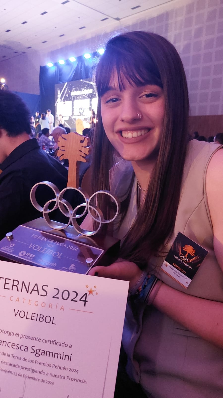 Francesca cada vez más cerca de la Selección Nacional de Vóley
